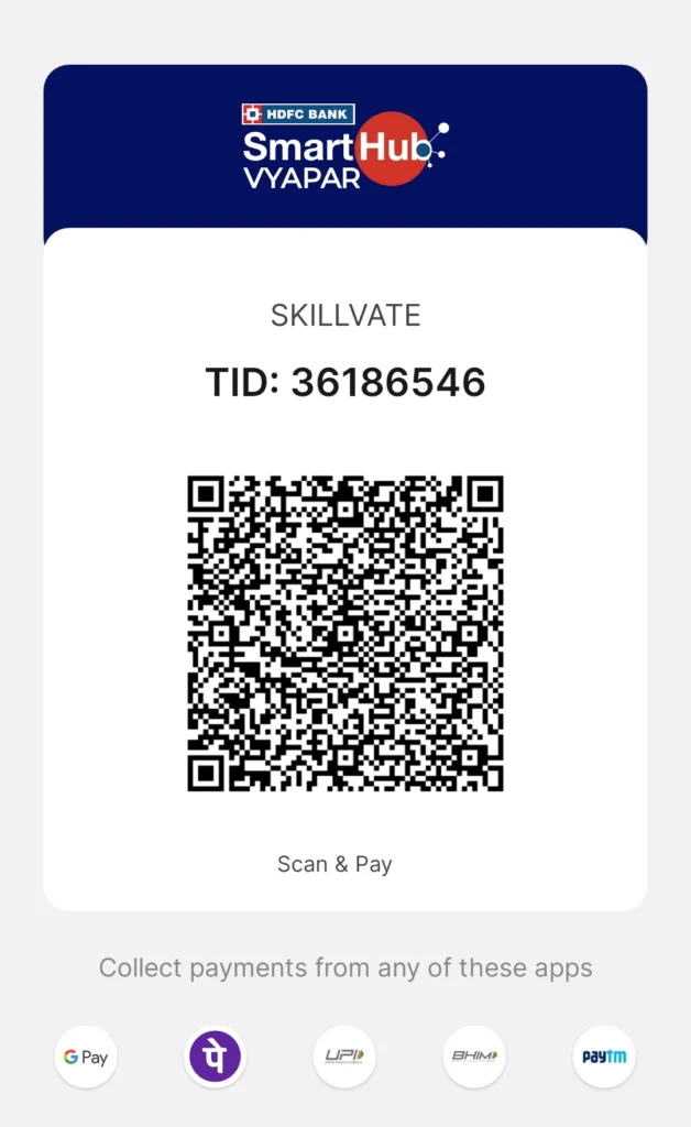 Finalise Payment- skillvate.in